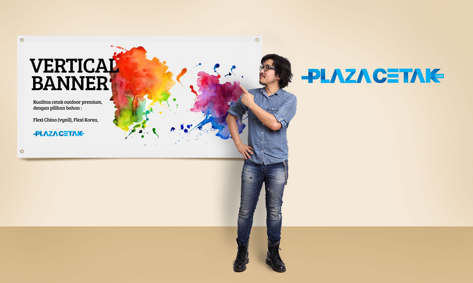 Cetak Banner - Plaza Cetak - Percetakan Murah Berkualitas